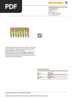 Weidmüller WDU 2.5 Technical Data Sheet | PDF | Manufactured Goods ...