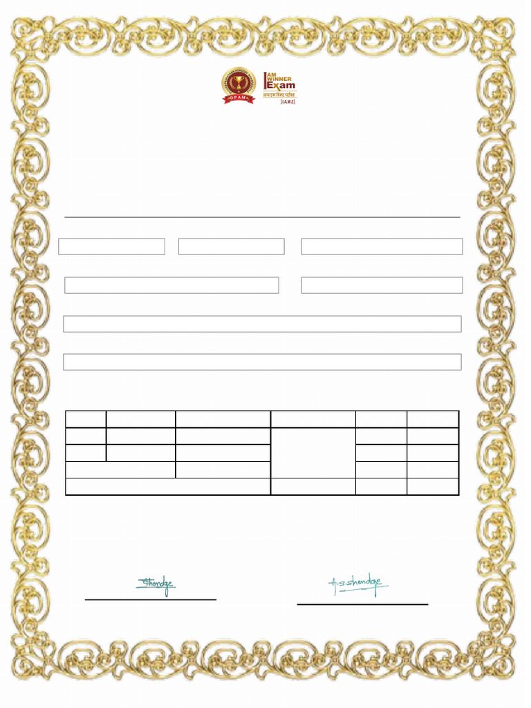 Certificate | PDF