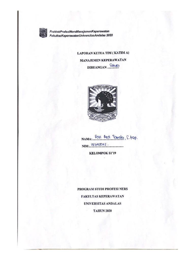 Tugas Individu Hari Ke 6 - Rozi Ardi Tamala - 1931412043 | PDF