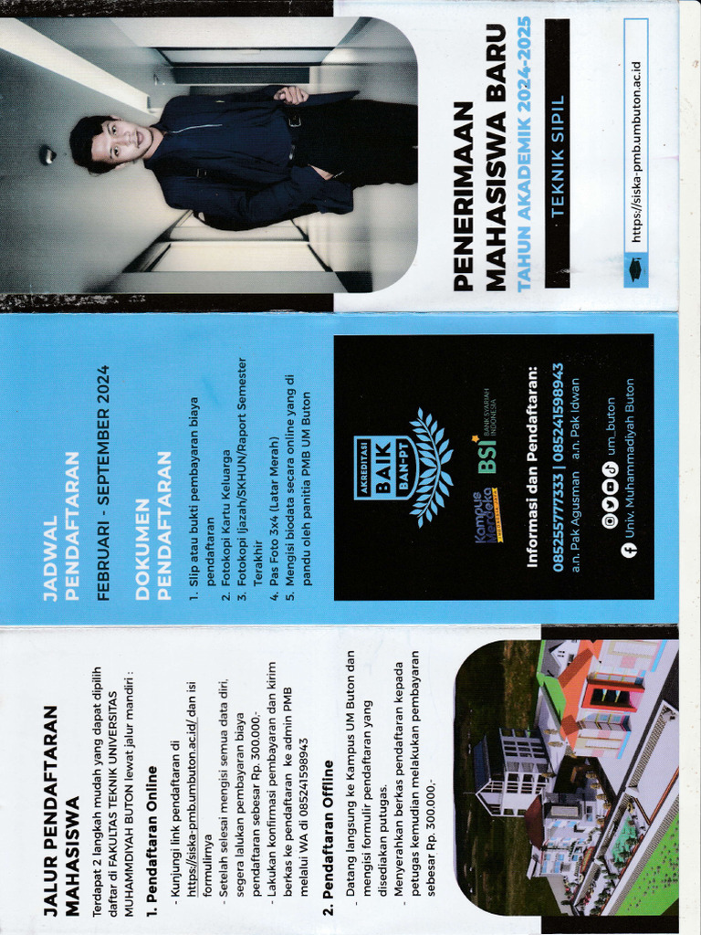 Brosur Teknik Sipil 1 2324 | PDF