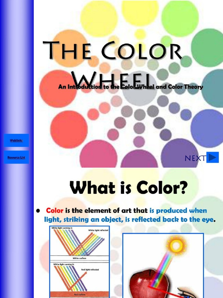 The Color Wheel: Introduction To Color Theory | PDF