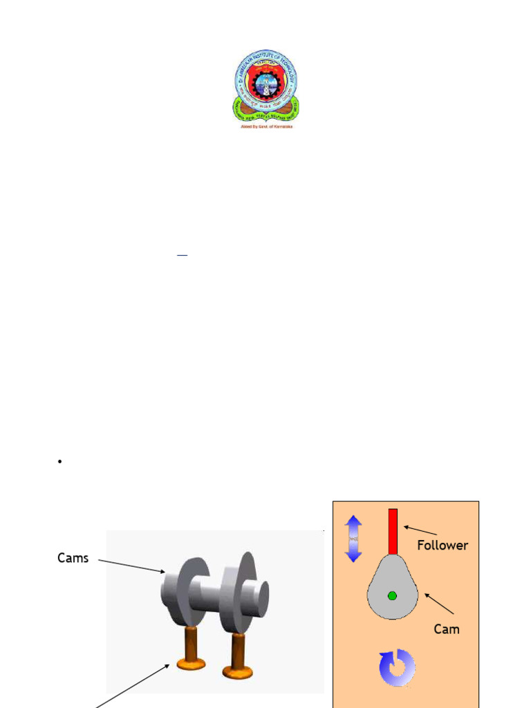 Cam and Follower Mechanism Overview | PDF | Rotation | Motion (Physics)