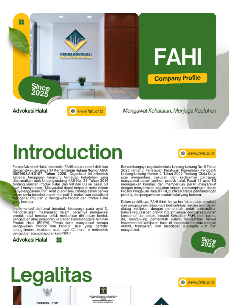 Compro Fahi | PDF