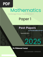 Cambridge Math 6 | PDF