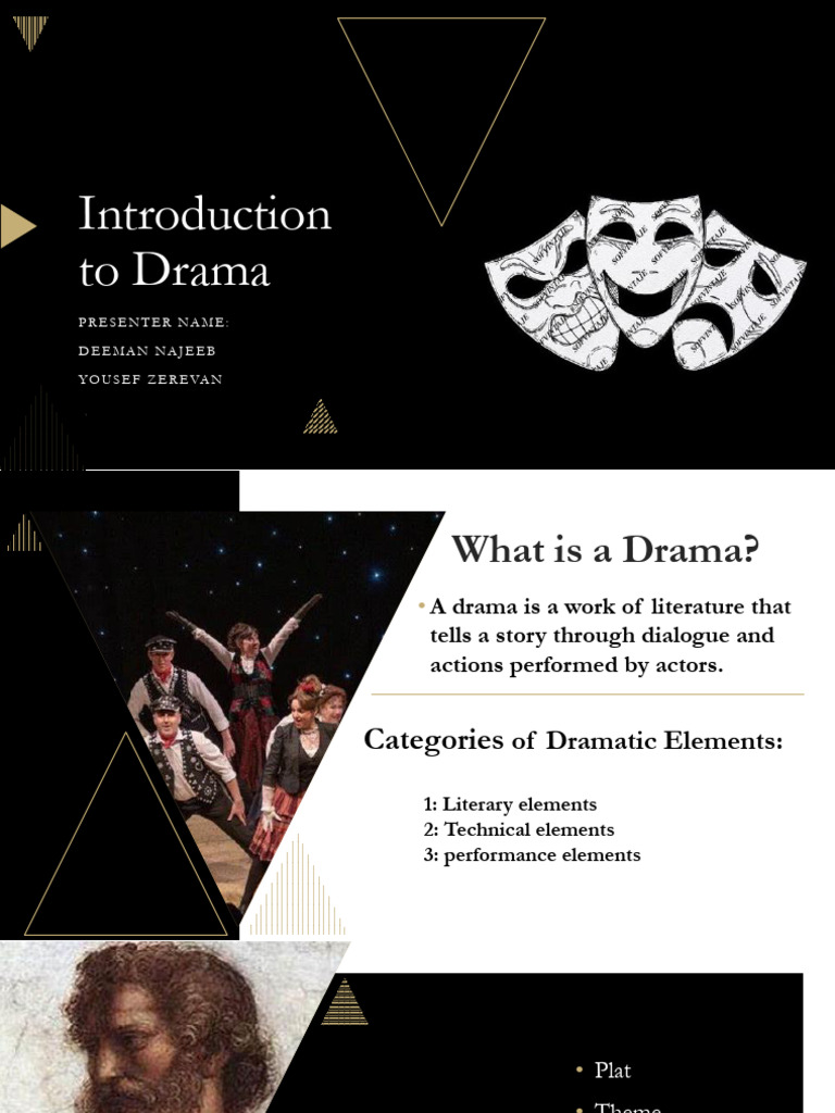 Introduction to Drama Elements | PDF