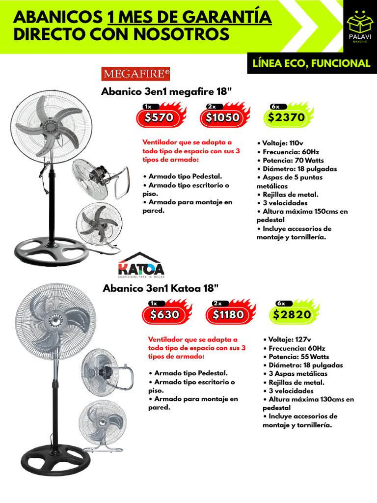 Abanicos Palavi | PDF