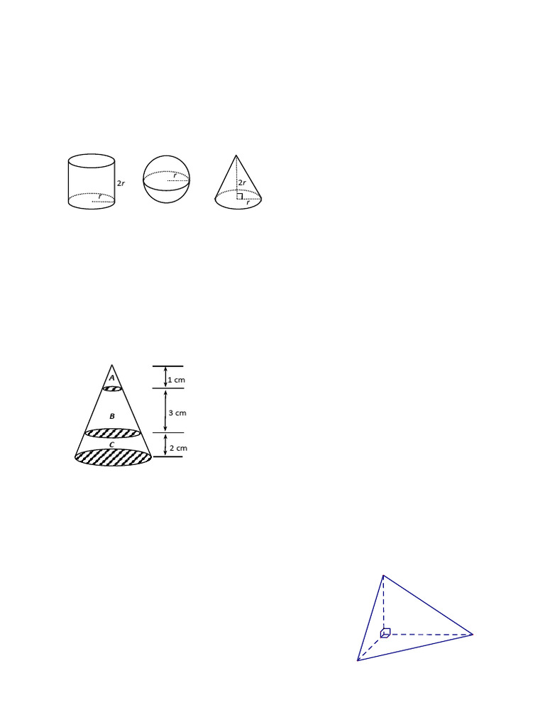 Pyramid Frustum Area and Volume Ratios | PDF | Sphere | Area