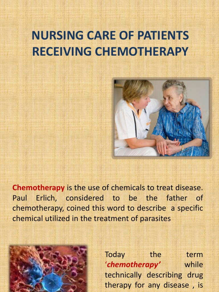 Nursing Care of Patients Receiving Chemotherapy | PDF | Chemotherapy ...