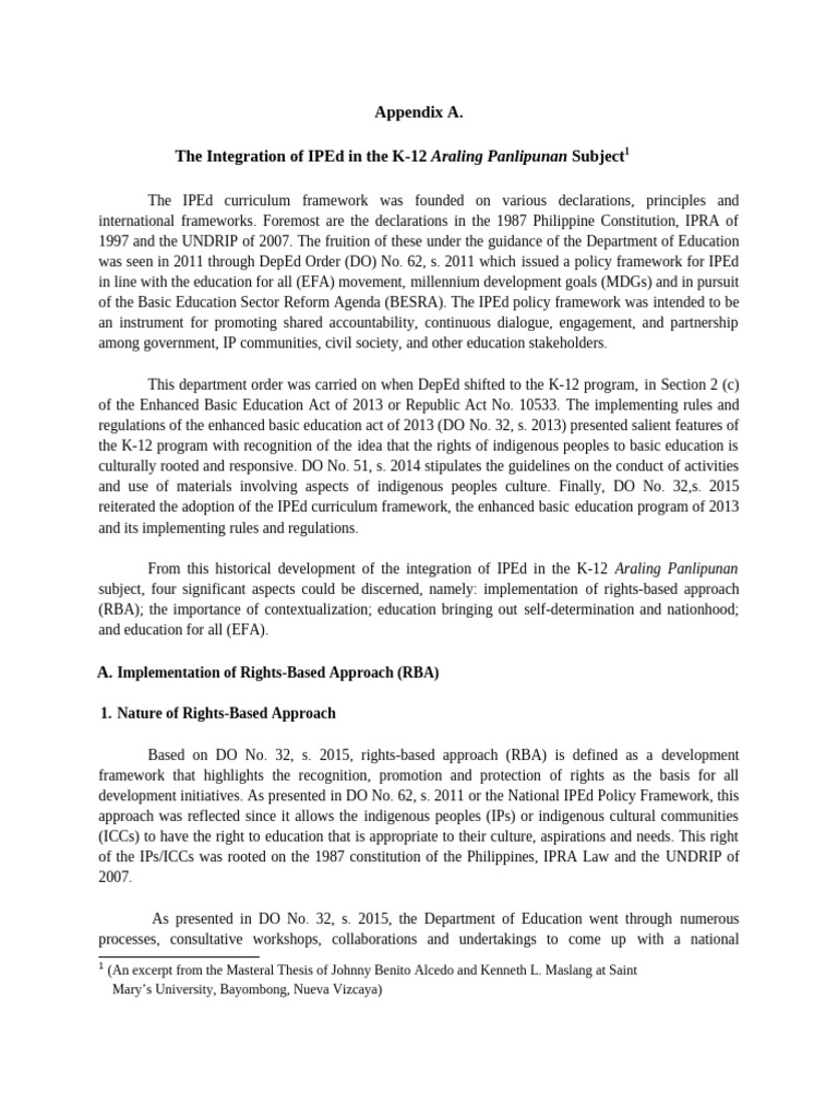 Appendix A C General Reference | PDF | Curriculum