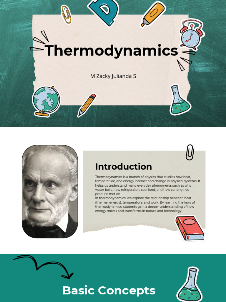 Green Illustrated Science Project Presentation | PDF | Heat ...
