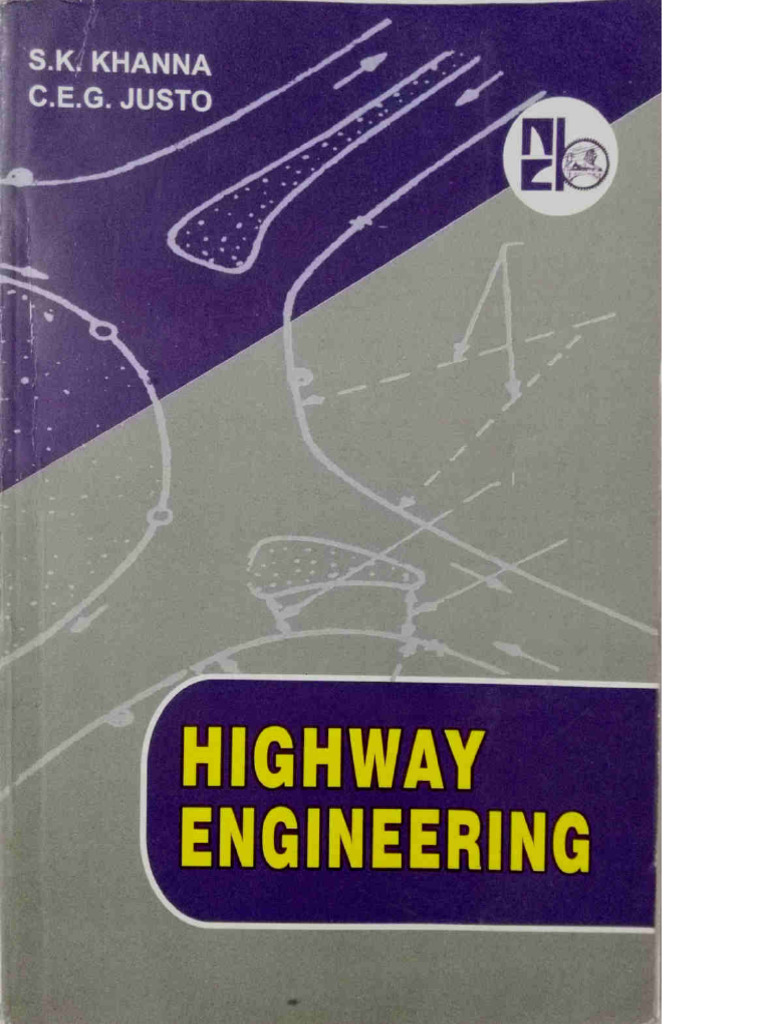 Highway Engineering Khanna and Justo (1) | PDF