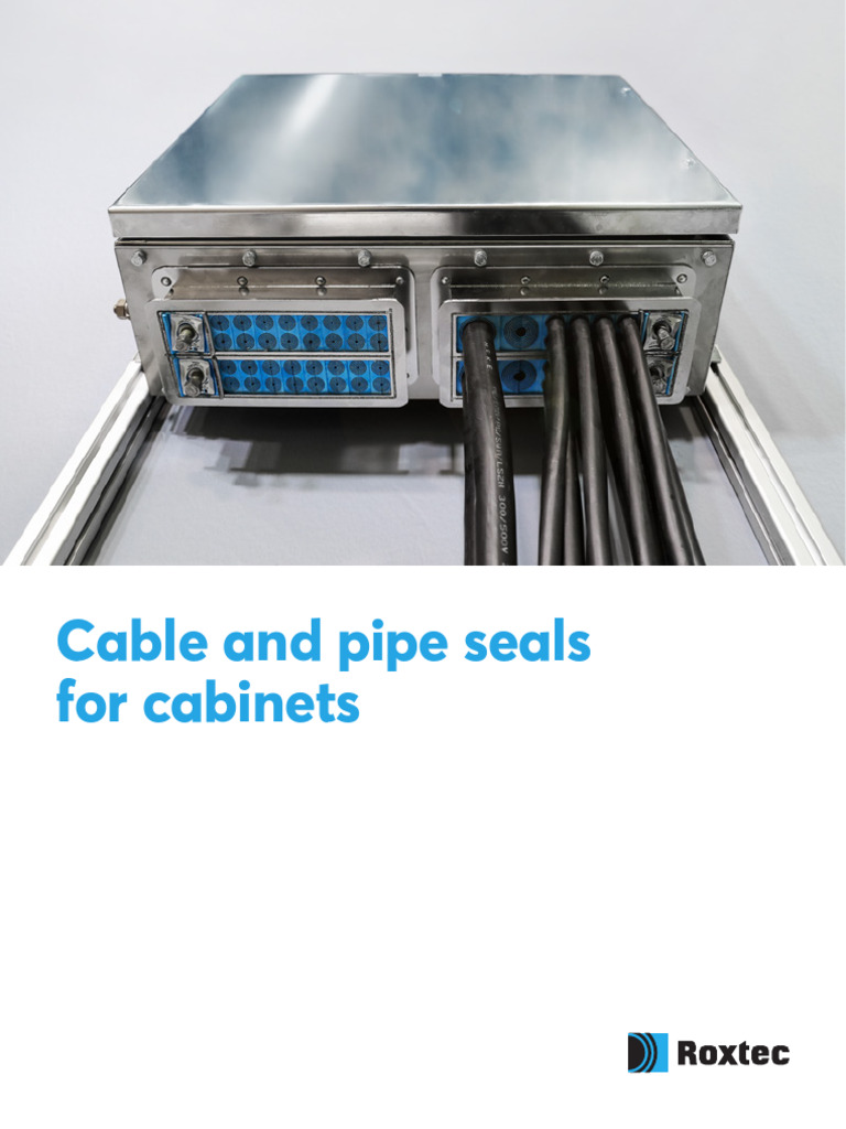 Roxtec Cable and Pipe Seals For Cabinets Ver3 en | PDF | Stainless ...