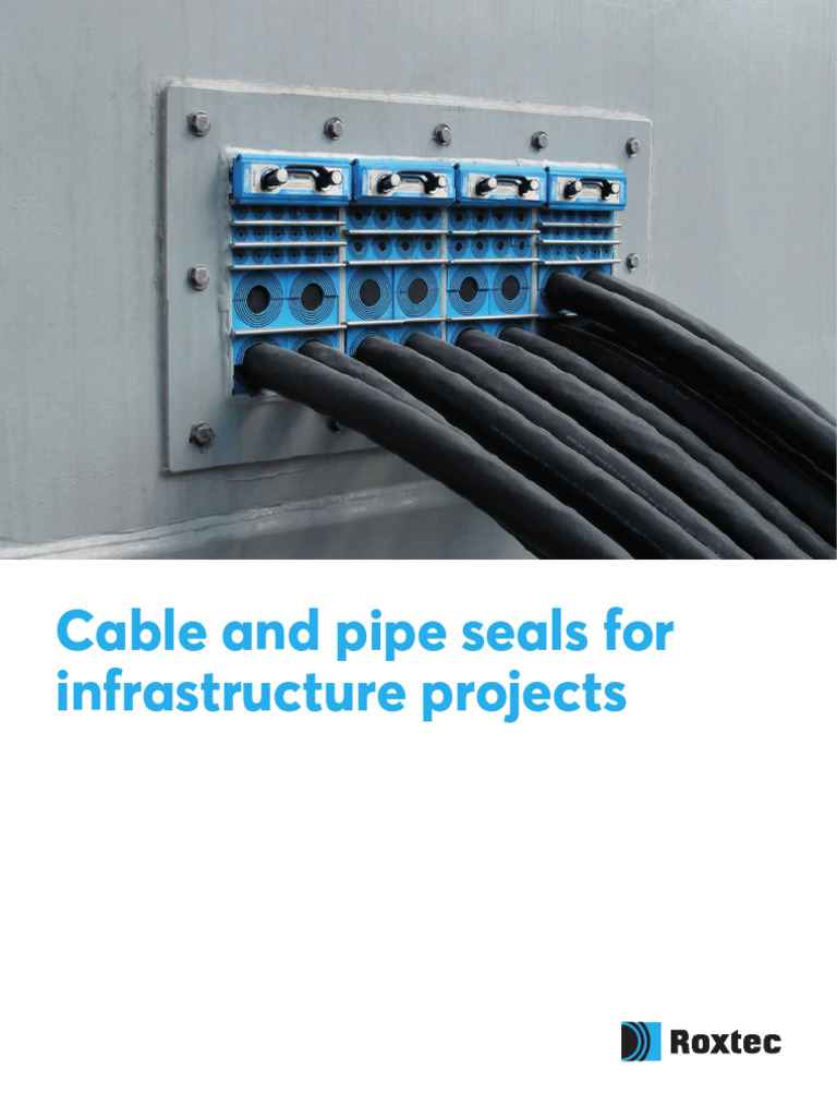Roxtec Cable and Pipe Seals for Infrastructure v2 En | PDF | Pipe ...