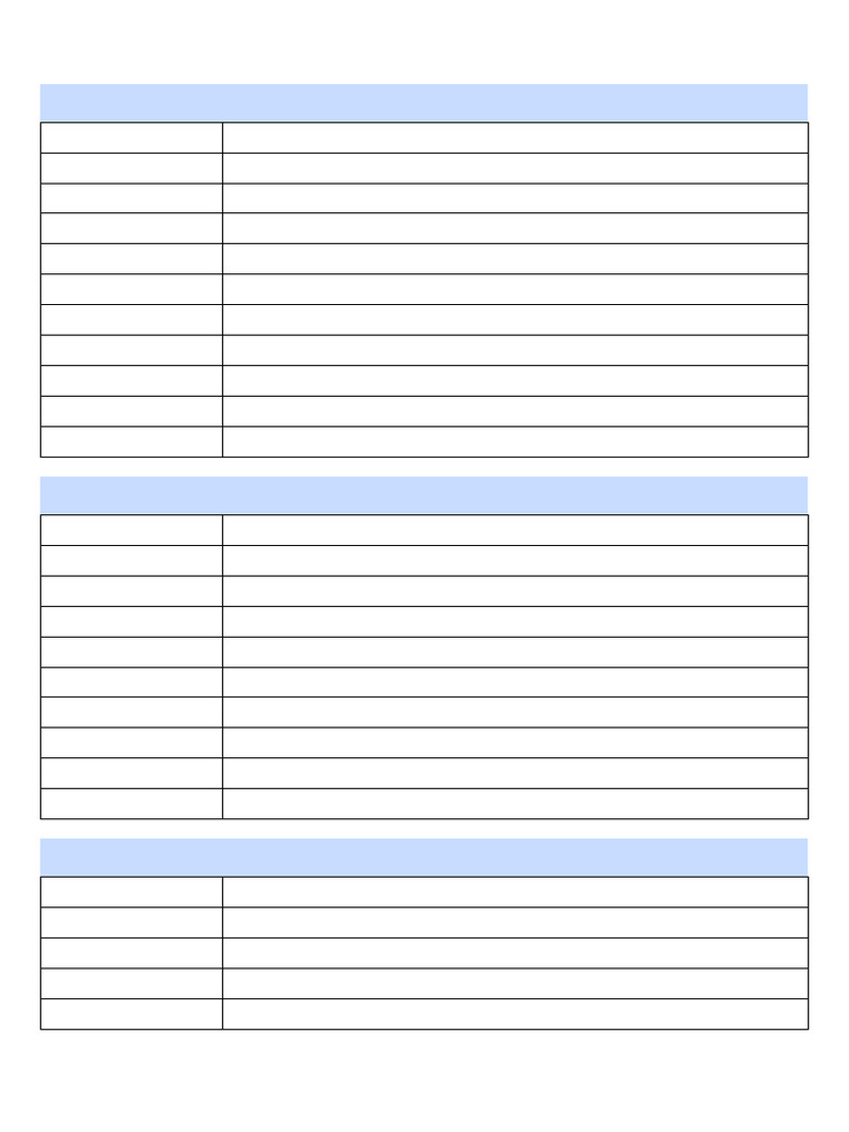 Exam Revision Timetable | PDF