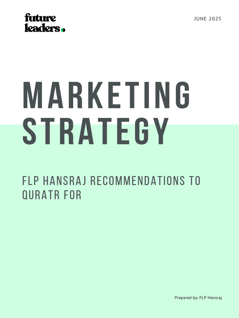 Marketing Strategy | PDF