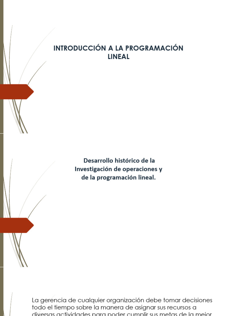 05 Programacion Lineal | PDF | Programación lineal | Programación de computadoras