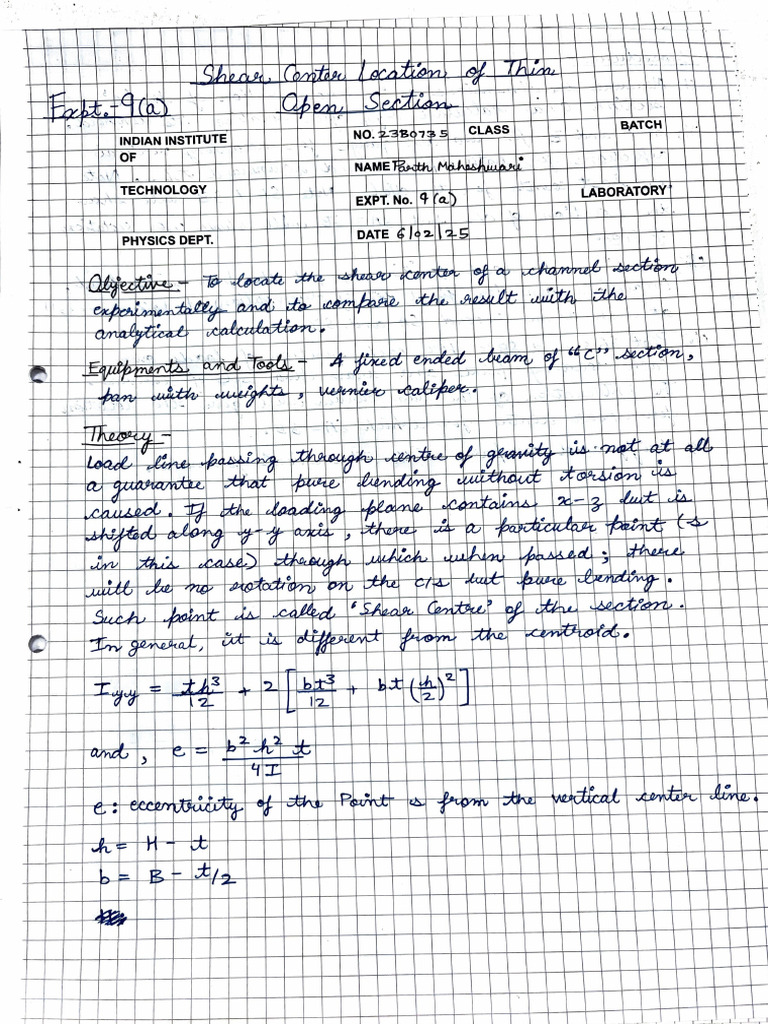 Experiment 9 Solid | PDF