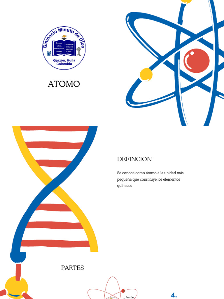Estructura del átomo y sus partículas | PDF