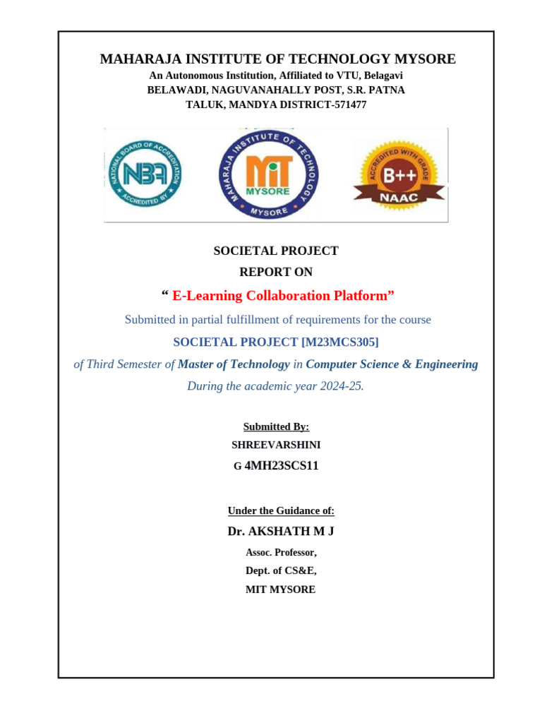 Front Sheet For Societal Proj | PDF
