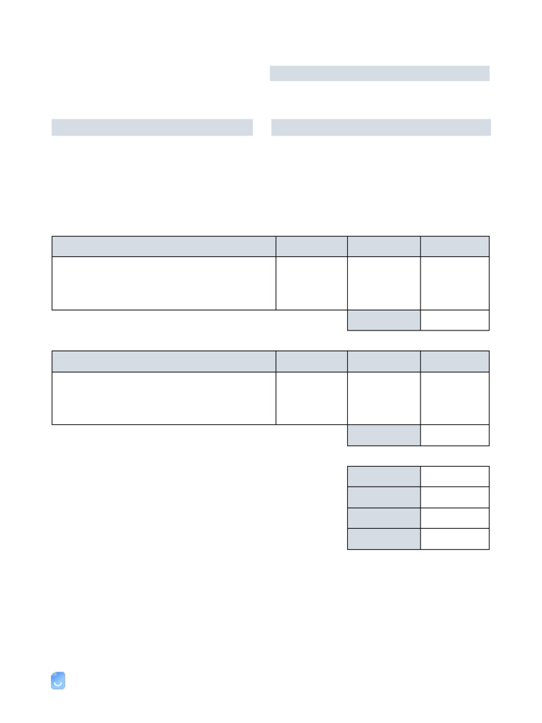 Banquet Invoice Template | PDF