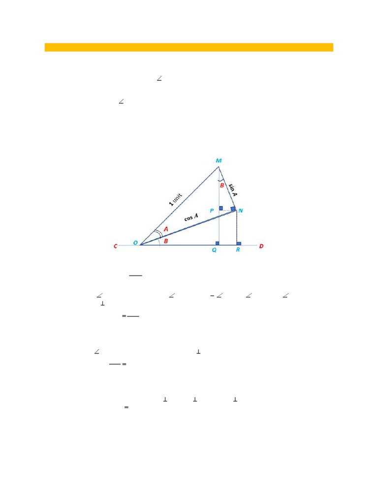 To Prove Addition Formulae | PDF | Complex Analysis | Euclid