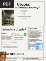 Utopia Presentation | PDF | Utopia | Rubric (Academic)