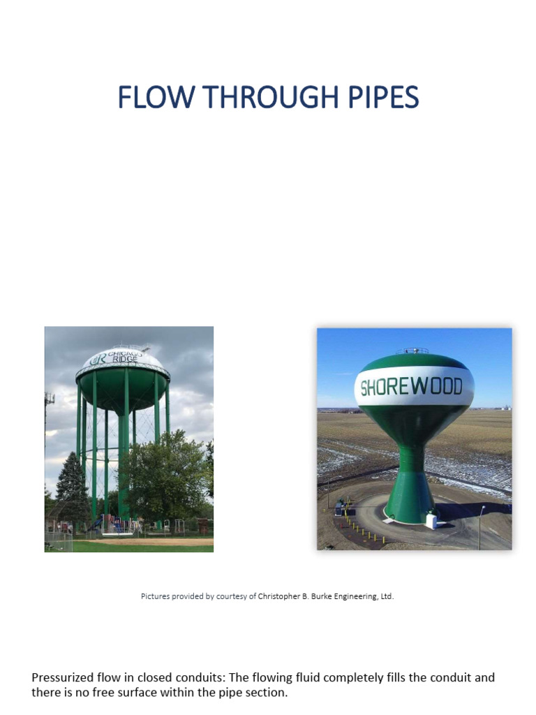 Flow Through Pipes Modified | PDF | Reynolds Number | Fluid Dynamics