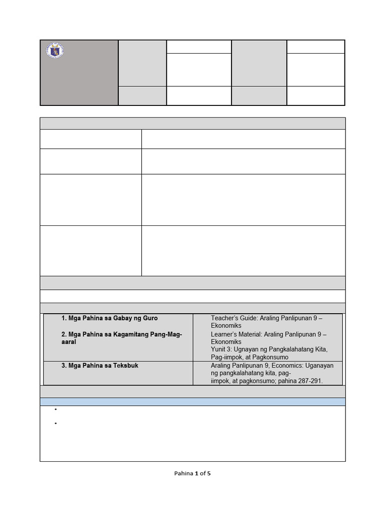 Completed Lesson Plan With Technology (Semi-Detailed) | PDF