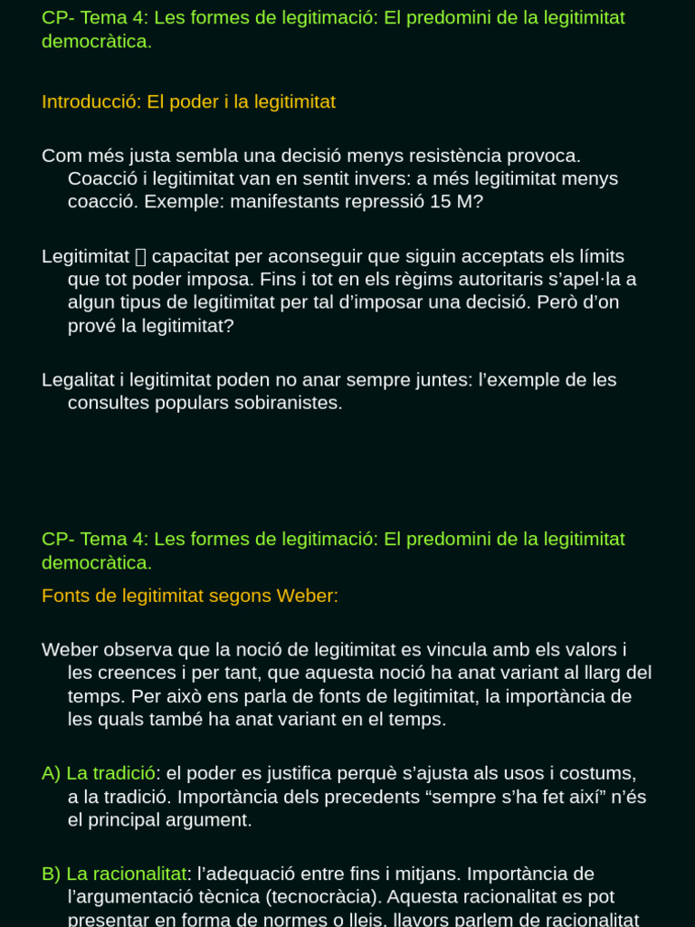 CP4 Legalidad-Legitimidad | PDF
