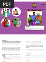 Mother Child Health Handbook MOH NEW LAYOUT 10th Sep 2020 | PDF ...