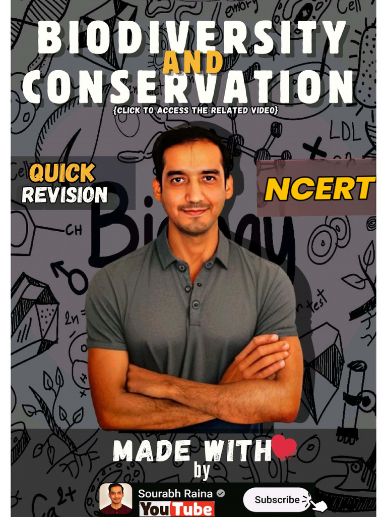 Biodiversity and Conservation Notes | PDF