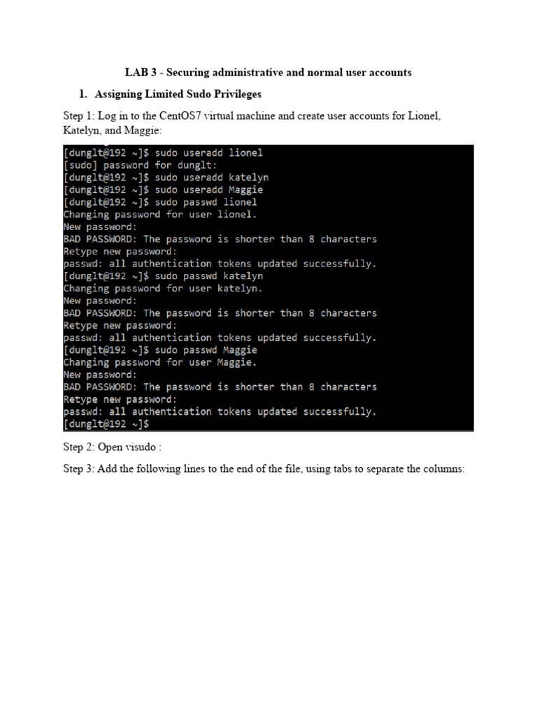 Securing User Accounts in Linux | PDF