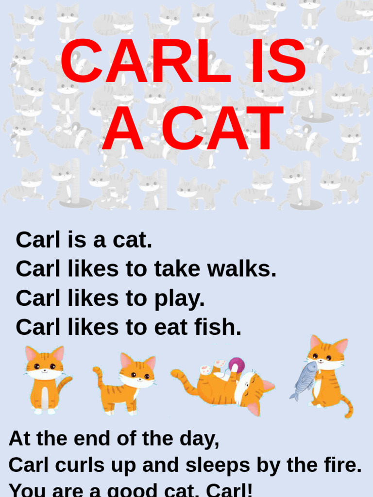 Carl Is A Cat | PDF