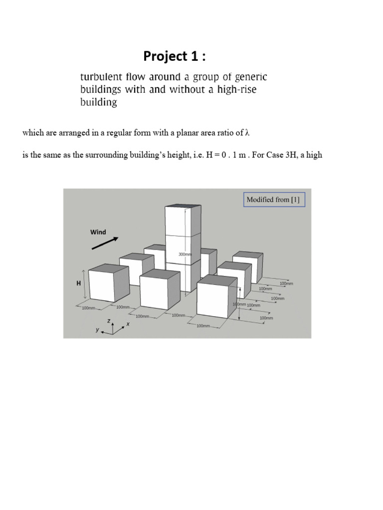Project Flow Around Building | PDF