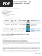 CGHS Card Renewal Form 062138069e49427 73946143 | PDF