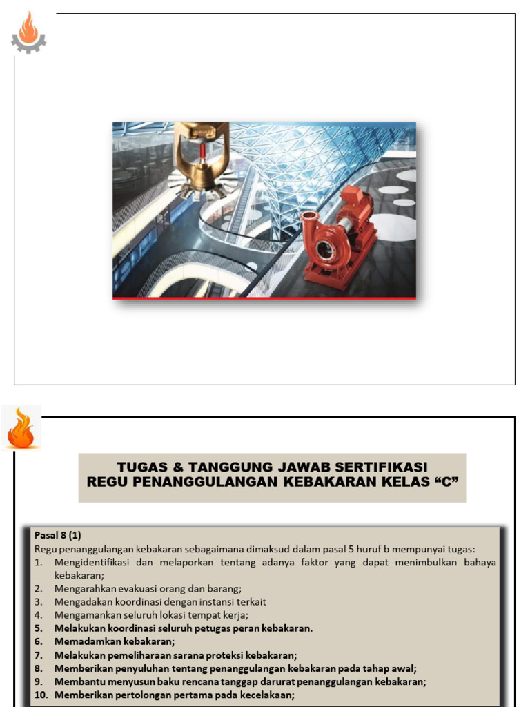 Sistem Instalasi Proteksi Kebakaran - Fix | PDF