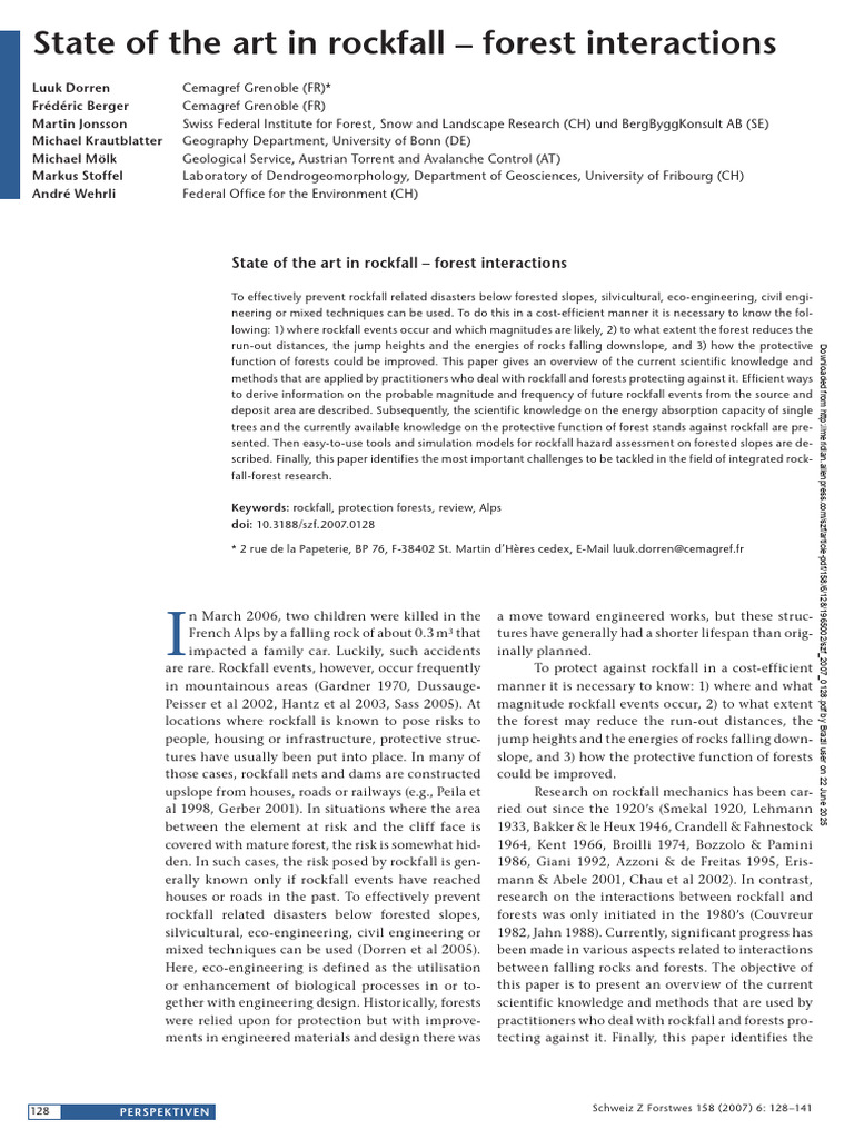 SZF 2007 0128 | PDF | Earth Sciences
