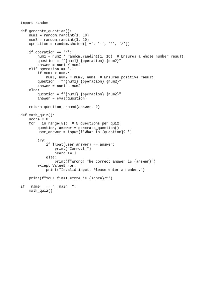 Math Is Not Mathing | PDF