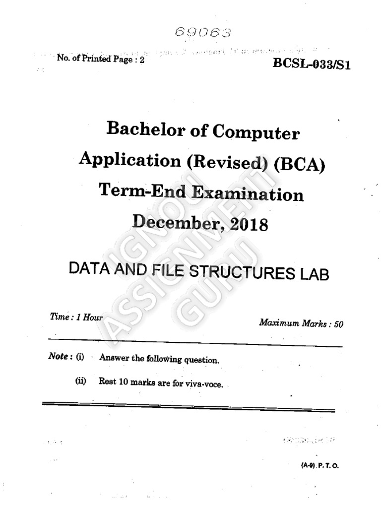 020 - BCSL-033 S1 D18 - Compressed | PDF