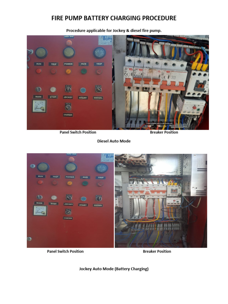 6.3.2. Fire Pump Charging Procedure | PDF