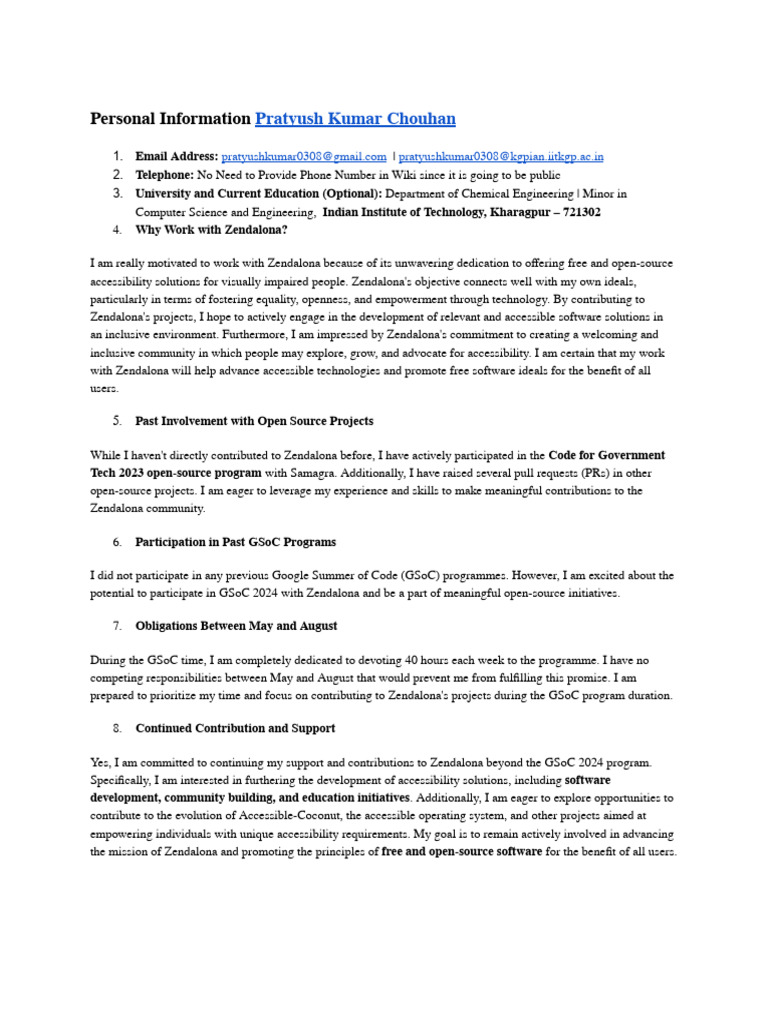 Pratyush - Liblouis Table Editor - Zendalona GSoC Proposal | PDF | Accessibility | Usability