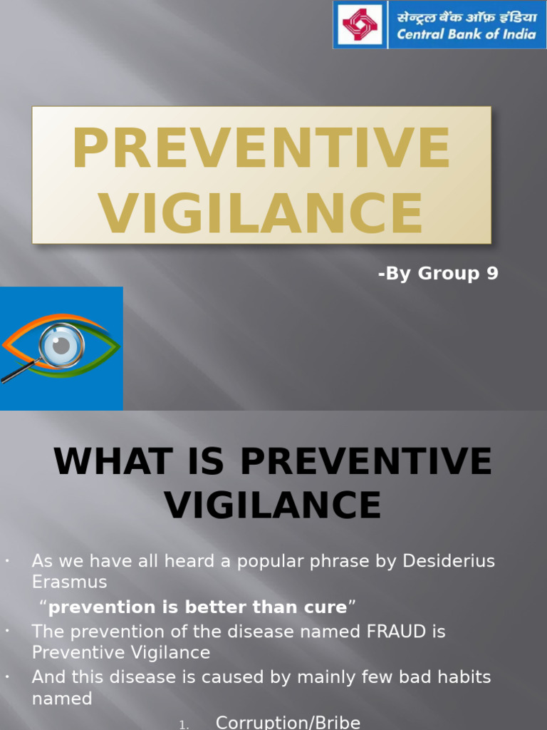 Preventive Vigilance 1 | PDF | Cheque | Automated Teller Machine