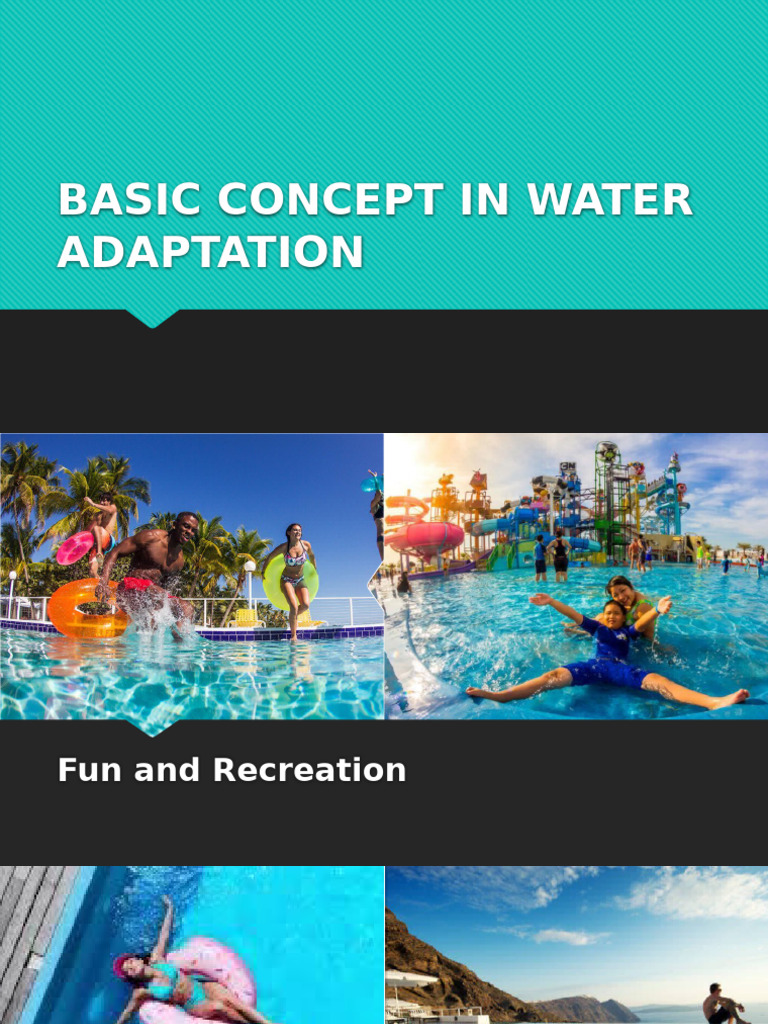 Basic Concept in Water Adaptation | PDF