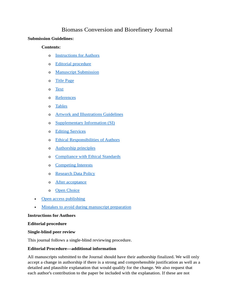 Submission Guidelines for Authors | PDF | Note (Typography) | Citation