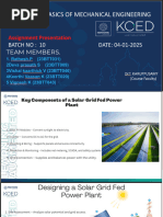 Solar Power Plant Schematic | PDF