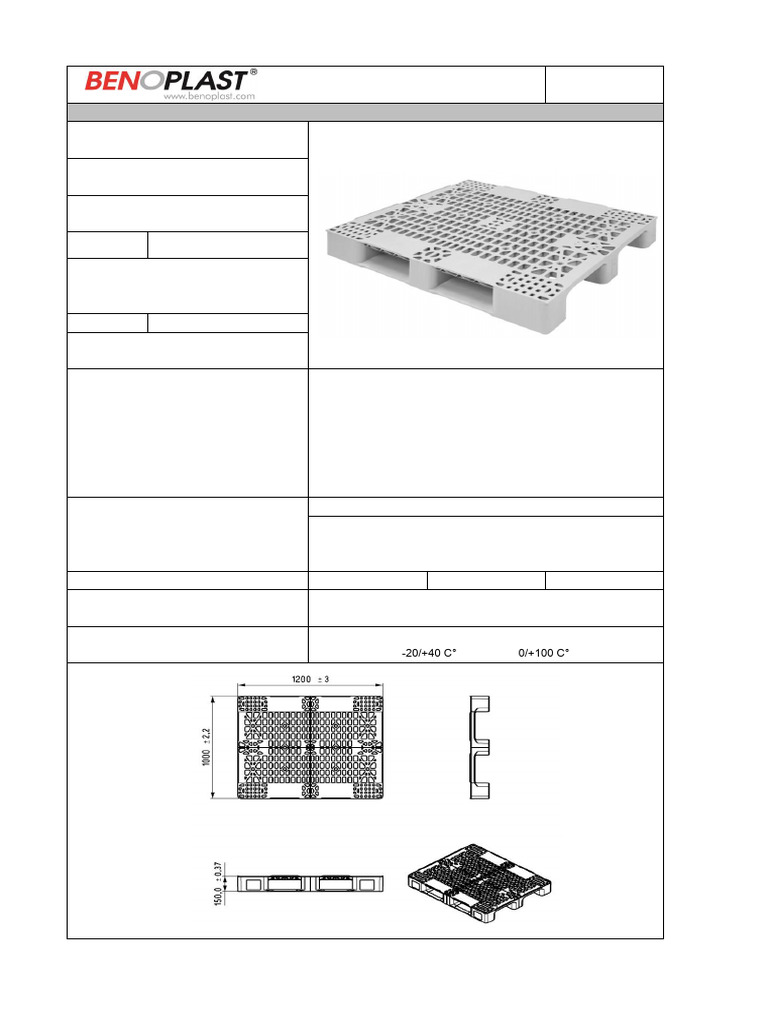 1210 All Purpose Pallet - Open Deck | PDF
