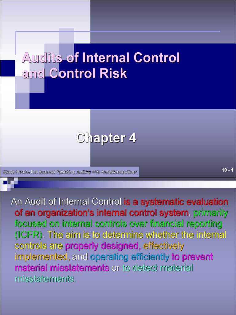 2025 Internal Control of Auditing 2022 | PDF | Internal Control | Audit
