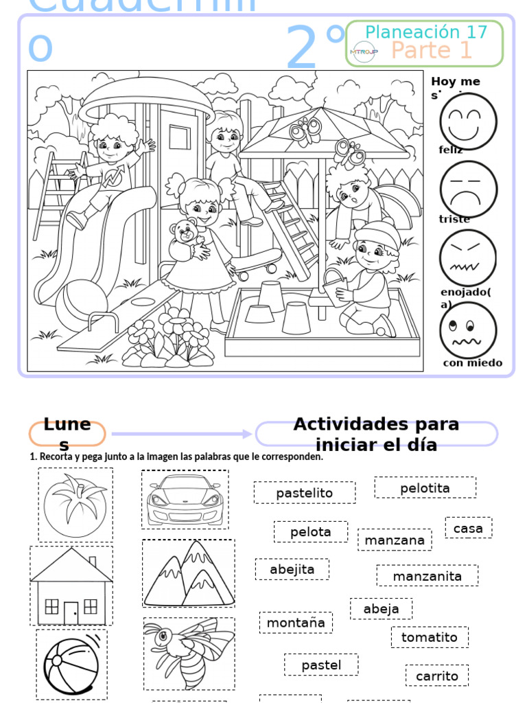 Cuad Parte 1 2°-1 | PDF