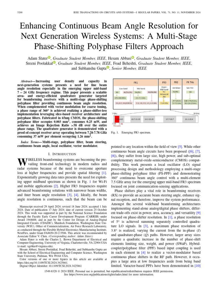 Enhancing Continuous Beam Angle Resolution For Next Generation Wireless ...