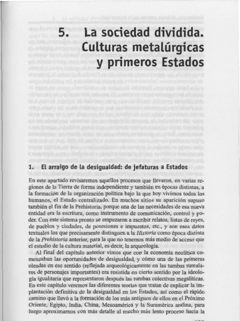 Capítulo 5. La Sociedad Dividida. | PDF | Antiguo Egipto | Mesopotamia
